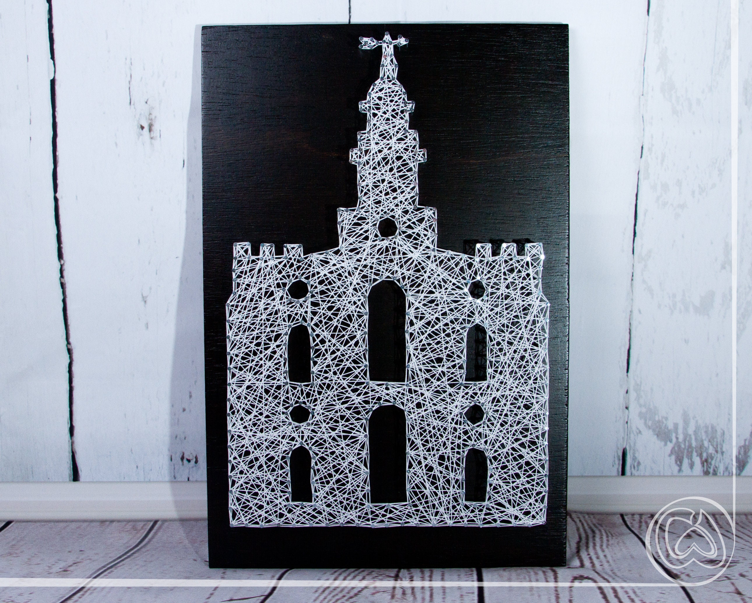 San Antonio Texas LDS Temple String Art Template Simple 9 - Etsy Hong Kong