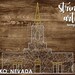 Elko, Nevada LDS Temple String Art Template Simple 12x12 LDS Temple ...