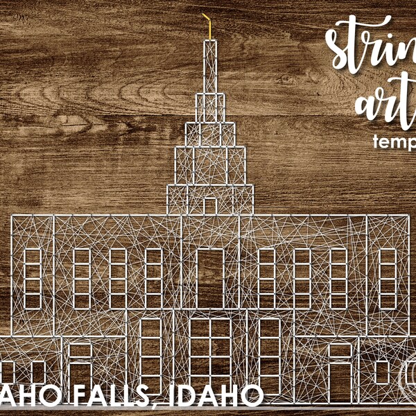 String Art Cross Template - Etsy