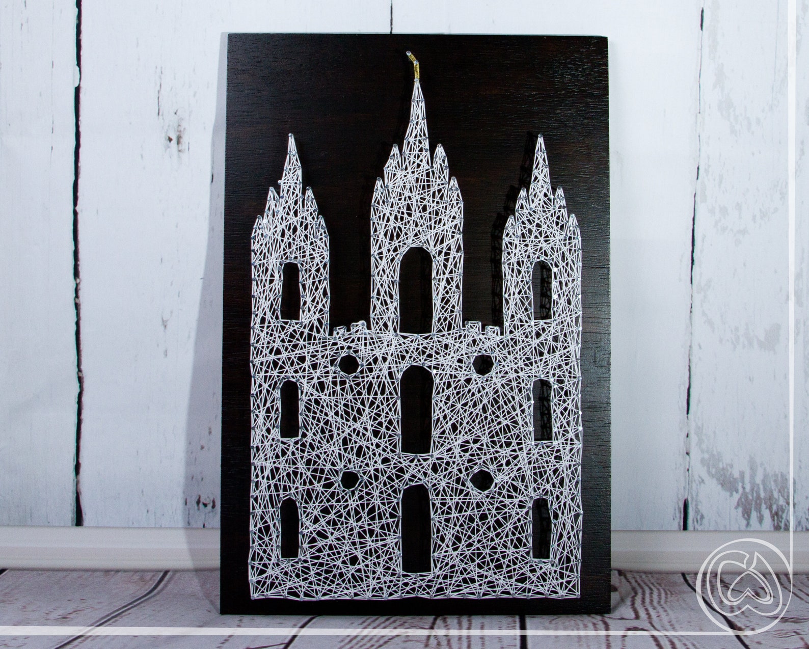 Washington, DC Temple String Art Template Simple 12x12 LDS Temple ...