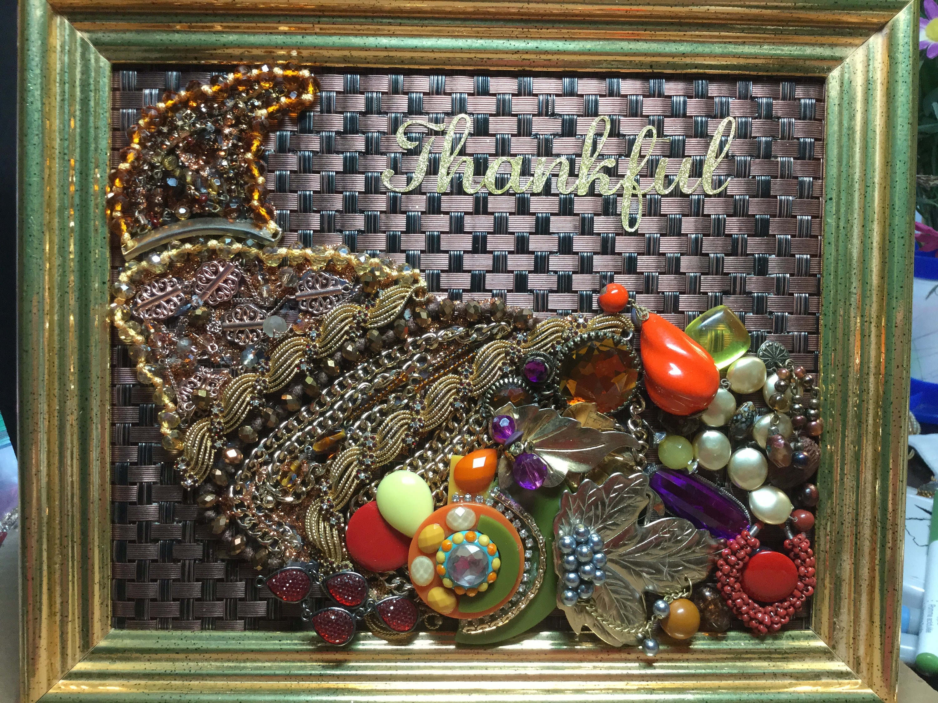 Thanksgiving Costume Jewelry Cornucopia - Etsy
