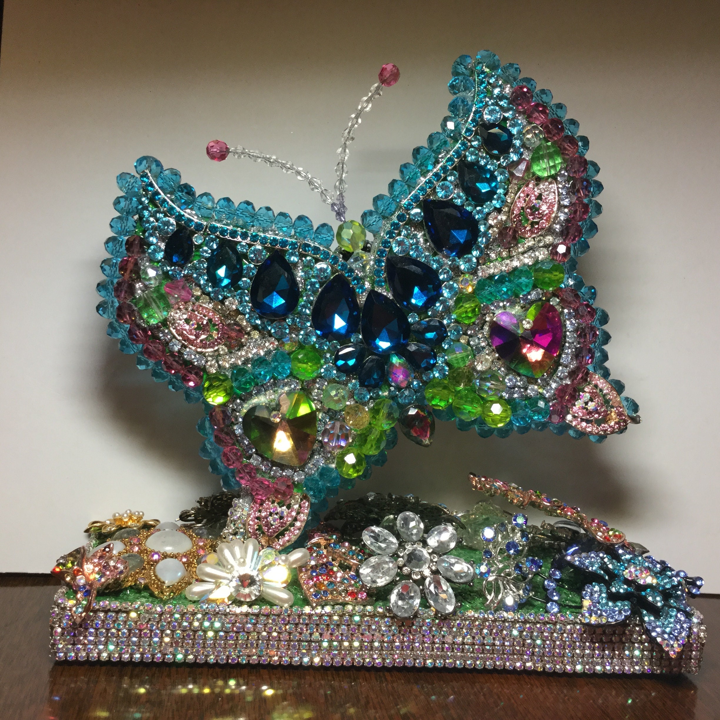 Butterfly Memorial Shrine Jeweled Jewelry Beads - Etsy