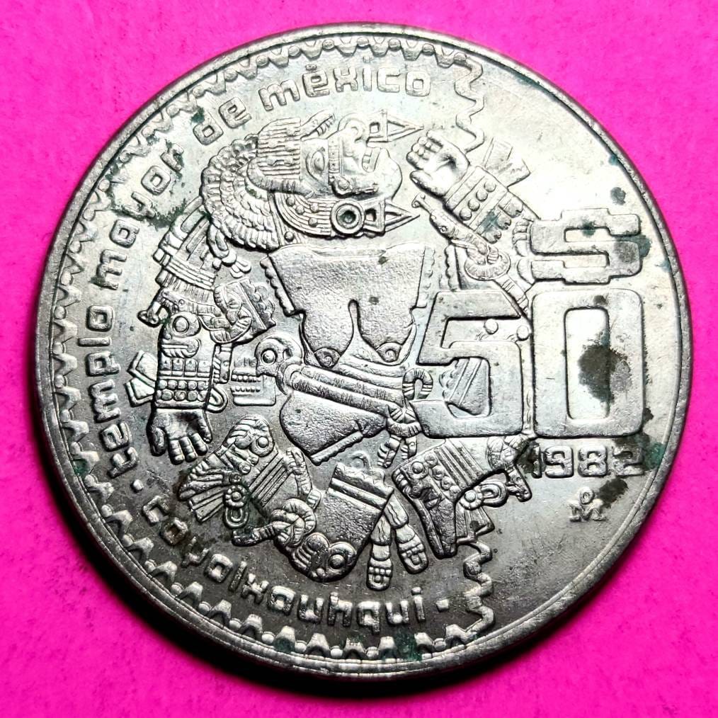 1982 Mexico 50 Pesos Mayan Culture Series Coin Etsy 1982-mexico-50-pesos-mayan-culture-series-coin-etsy