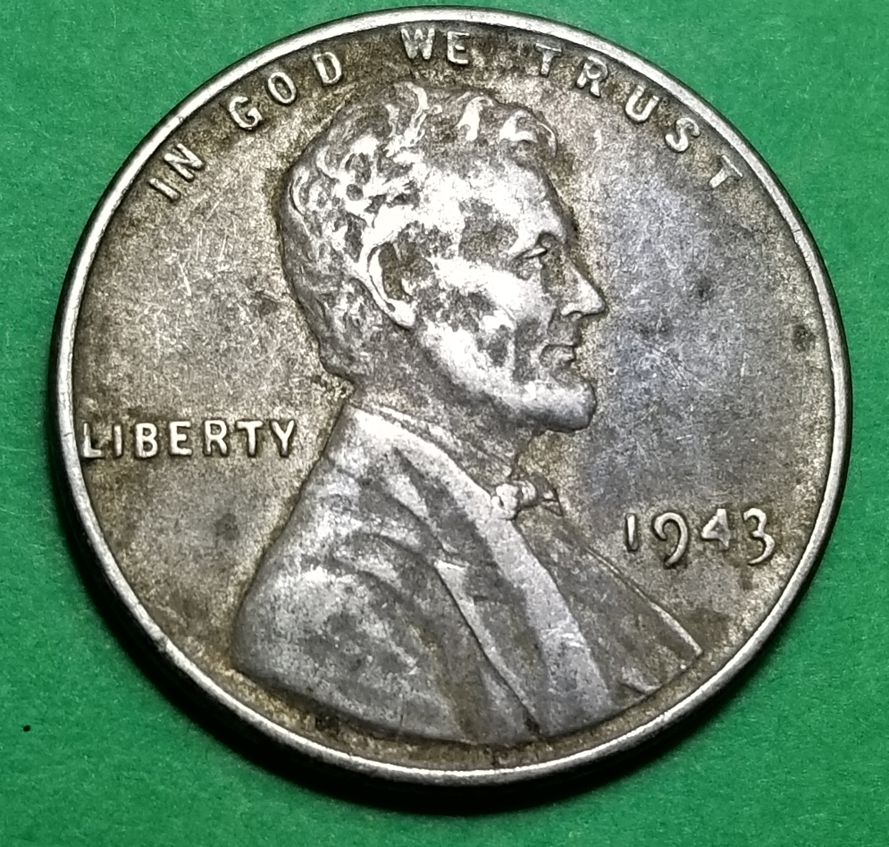 1943 Steel Wheat Penny WW2 Era Collectible Coin Etsy 1943 Steel Wheat Penny WW2 Era Collectible Coin Etsy