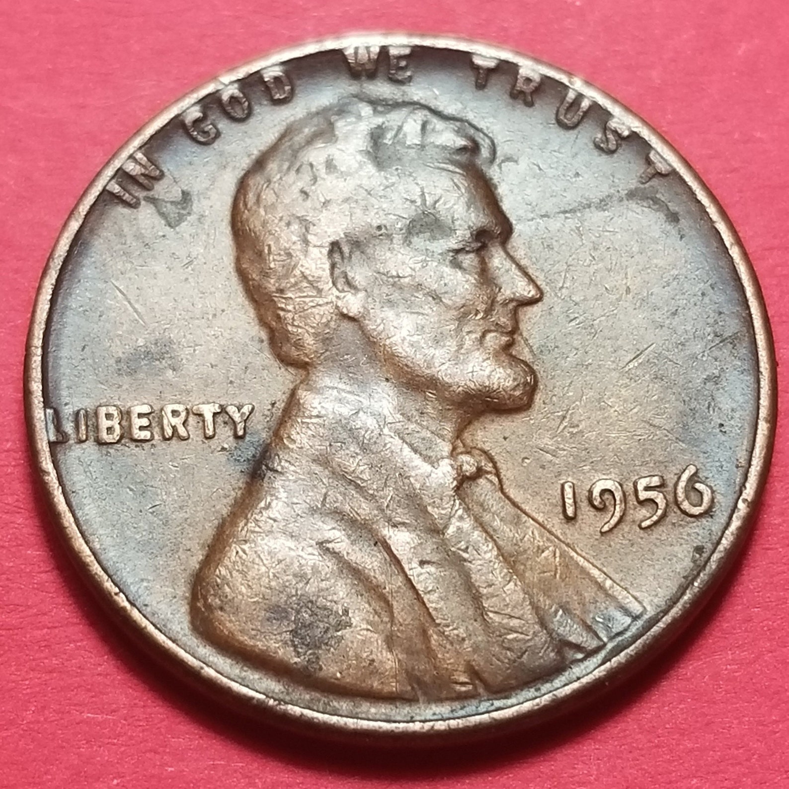 1956 Lincoln Wheat Penny Collectible United States Coins - Etsy