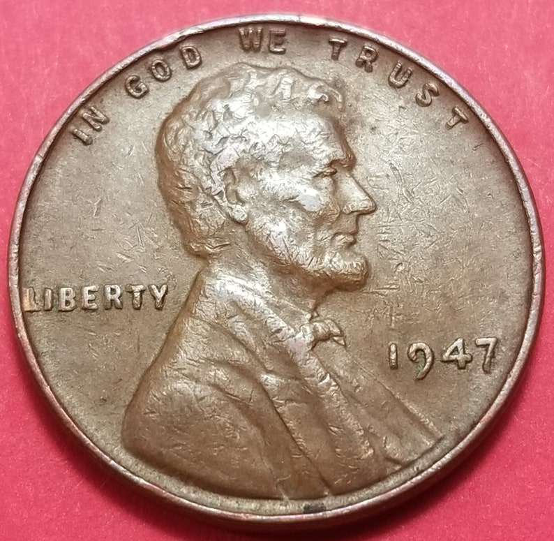 1947 Wheat Penny Collectible USA Coins | Etsy