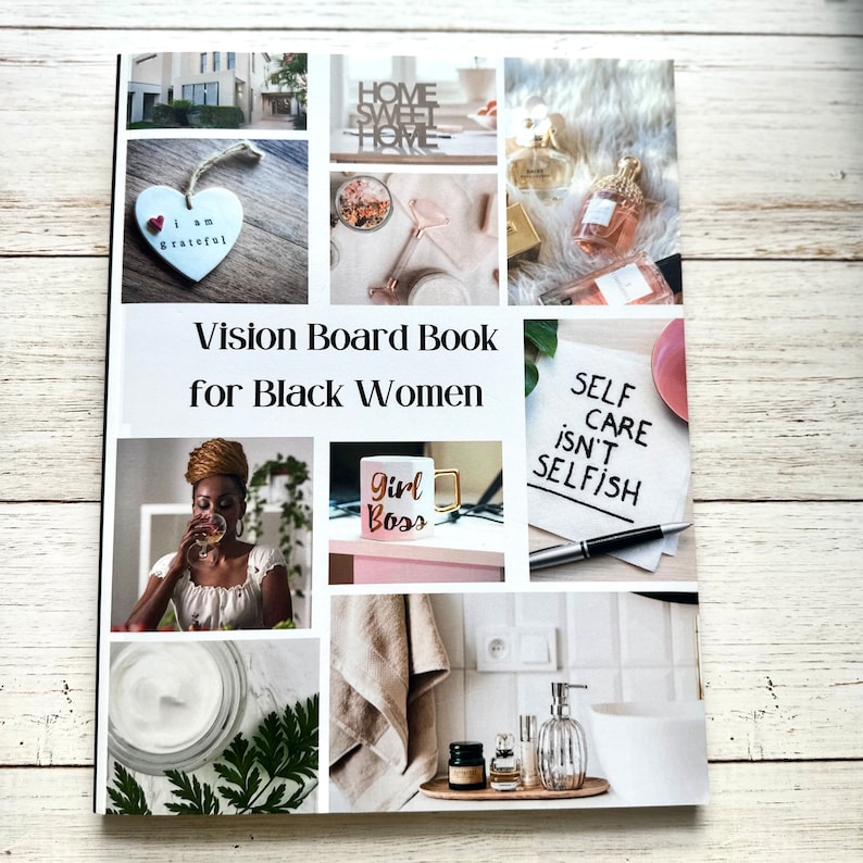 Empower & Envision: A Vision Board Book for Black Women - Etsy