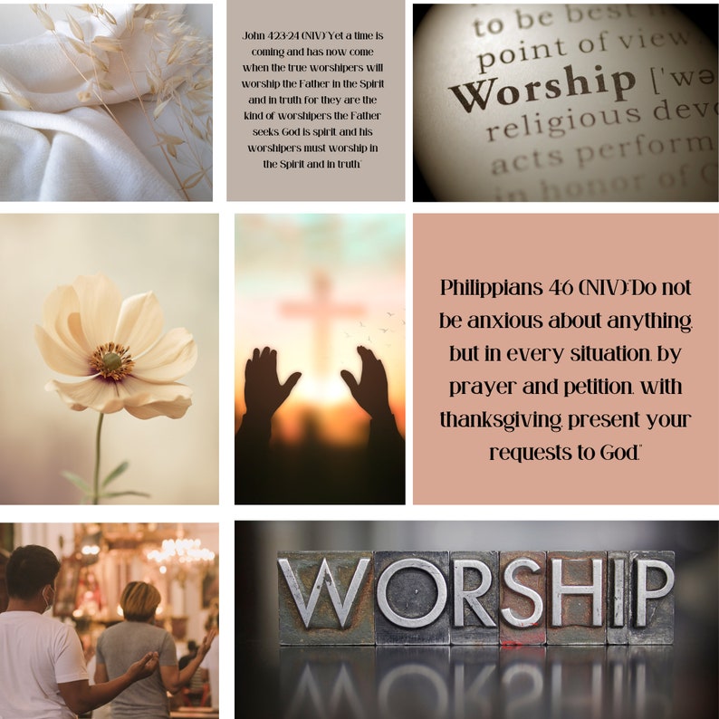 Faith & Dreams: A Vision Board Book for Christian Women - Etsy