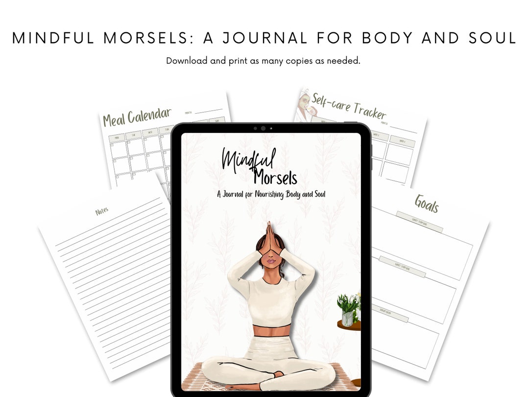 Mindful Morsels: A Printable Journal for Nourishing Body and Soul - Etsy