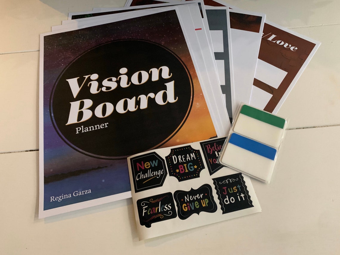 Best planner plus vision board - dikisat