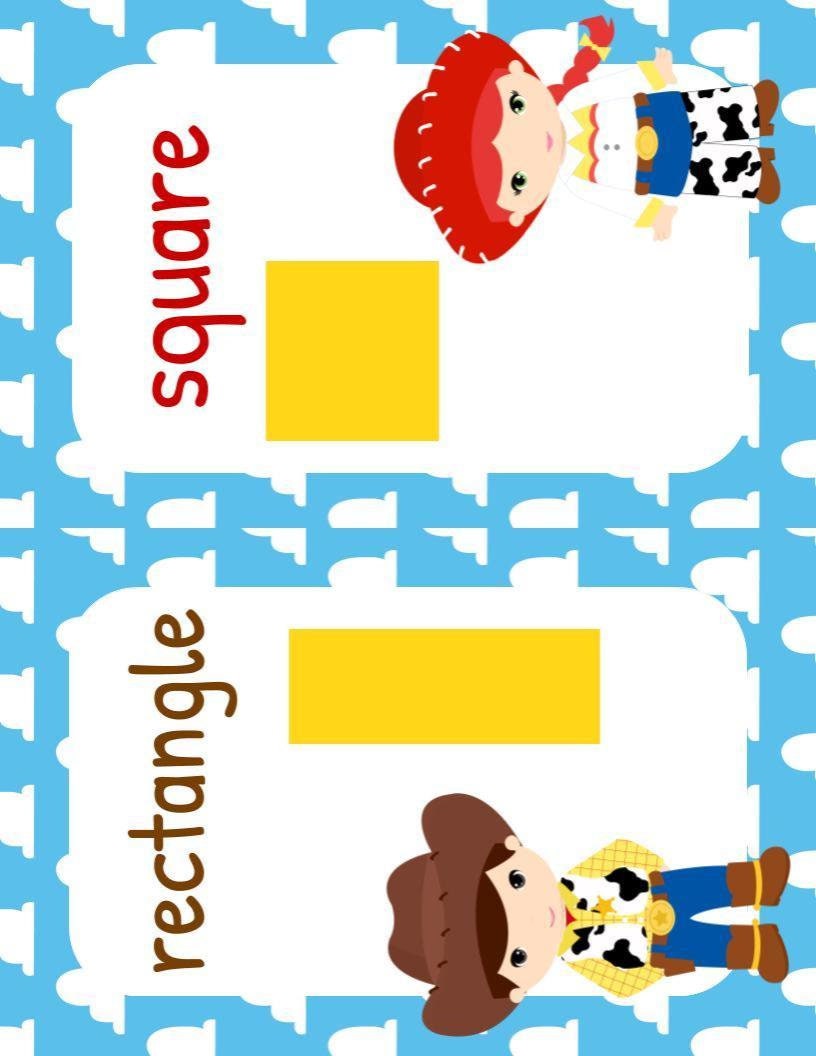 Magical Vacation: Toy Story Theme Shape Posters - Etsy