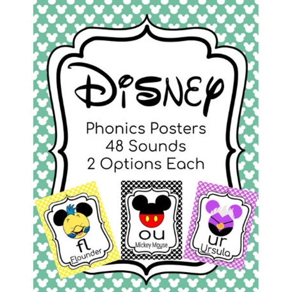 Phonics Poster - Etsy