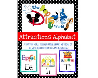 Magical Alphabet Posters - Etsy