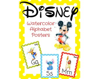 Magical Alphabet Posters - Etsy
