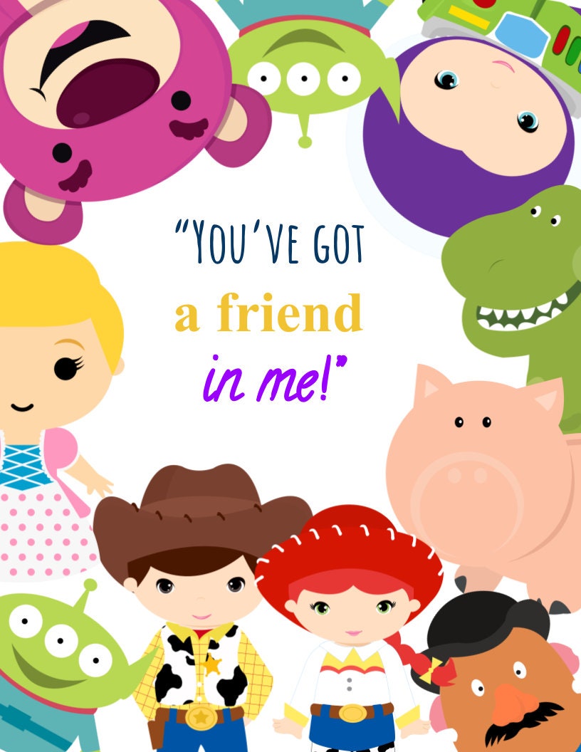 Magical Vacation: Toy Story Theme Inspirational Posters - Etsy