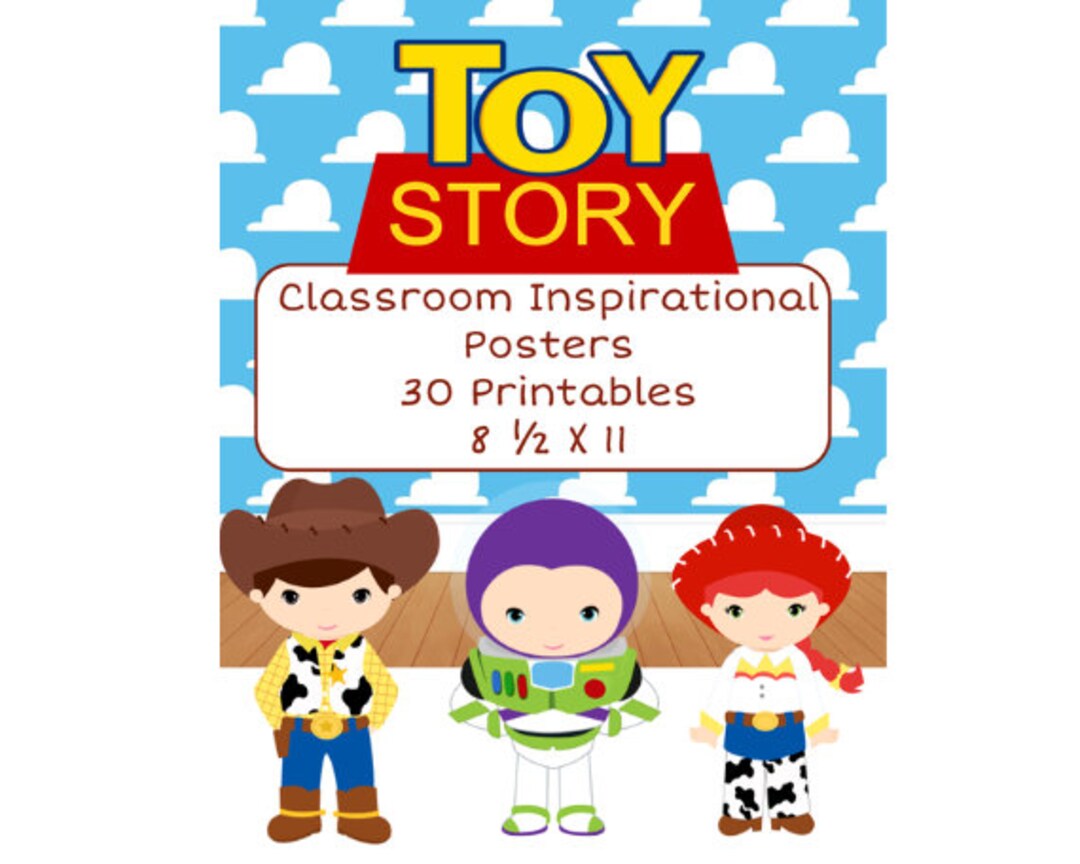 Magical Vacation: Toy Story Theme Inspirational Posters - Etsy