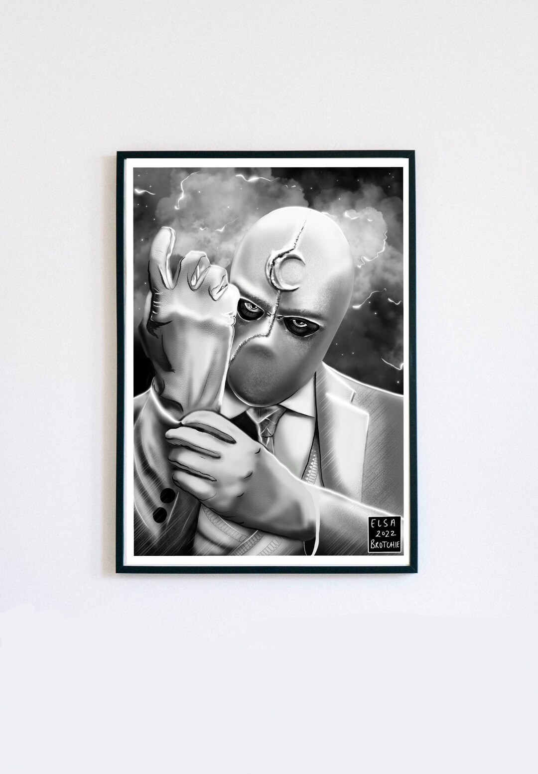 Moon Knight Fan Art - Etsy