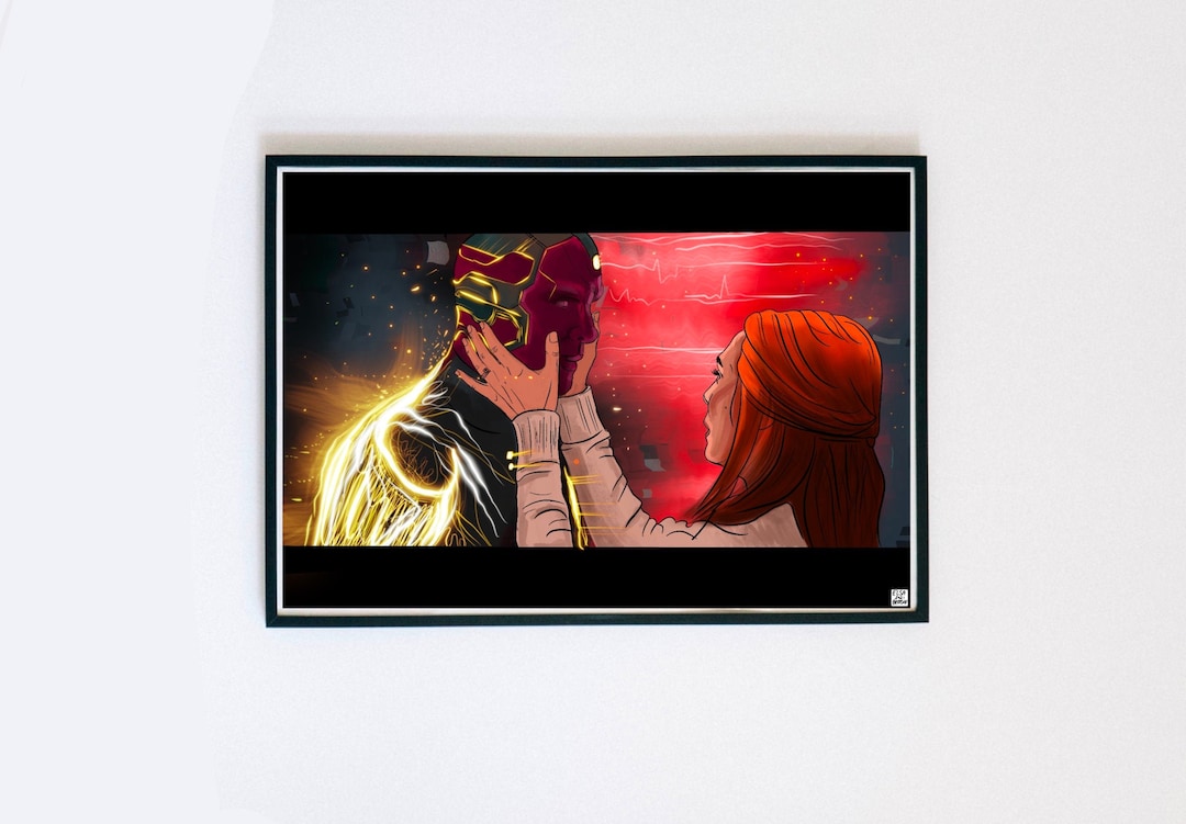 Wandavision Fan Art so Long Darling - Etsy UK