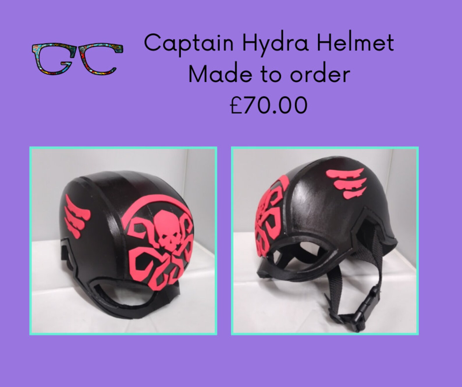 Captain Hydra Inspired Helmet - Etsy