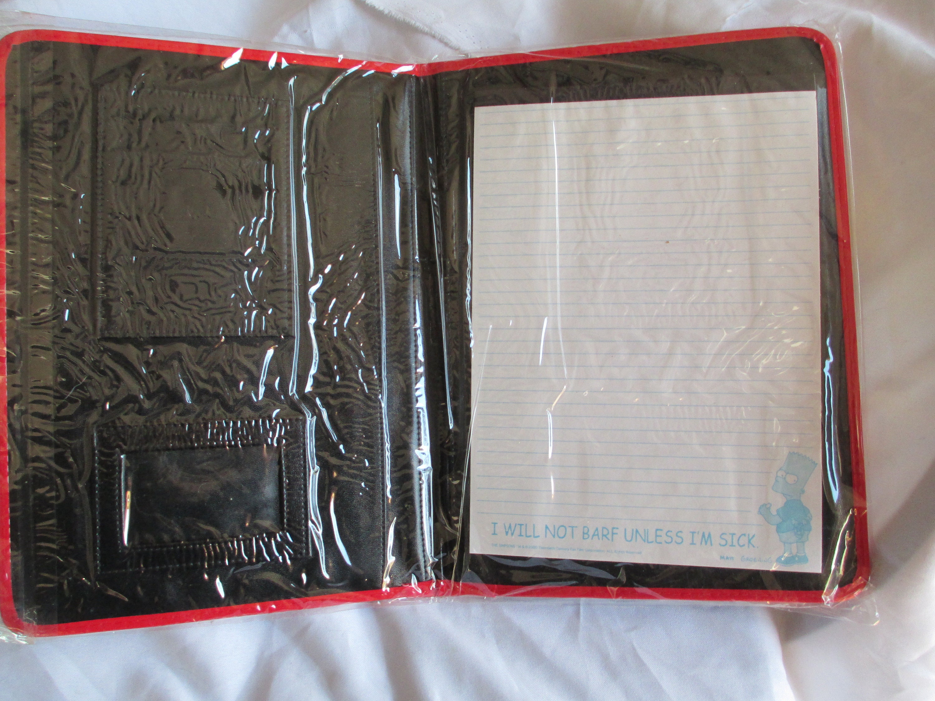 Bart Simpson Notebook Folder From the Simpsons Playworks - Etsy Australia