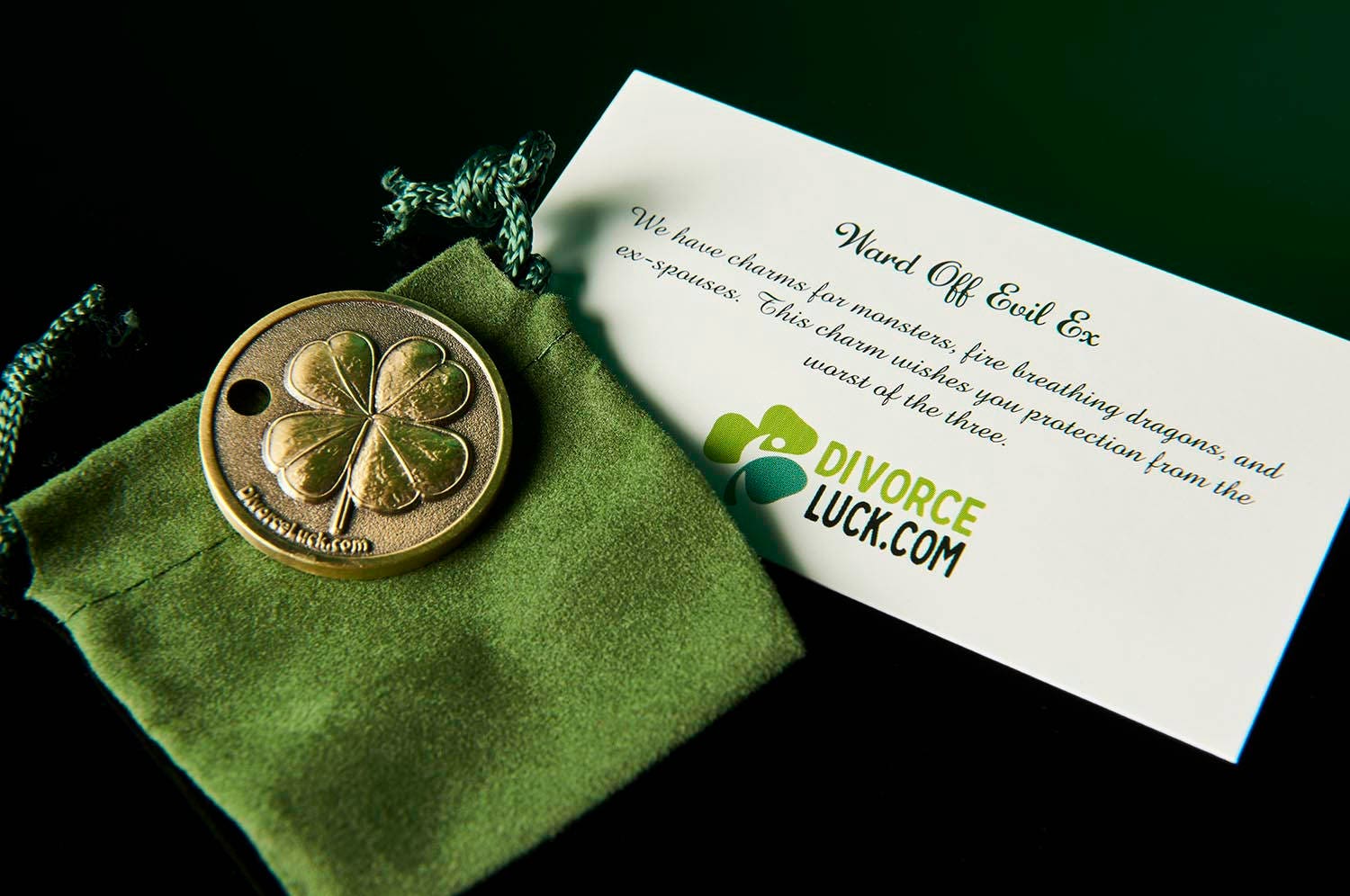 Ward off Evil Ex Wife Divorce Luck Charm - Divorce Gift - Etsy