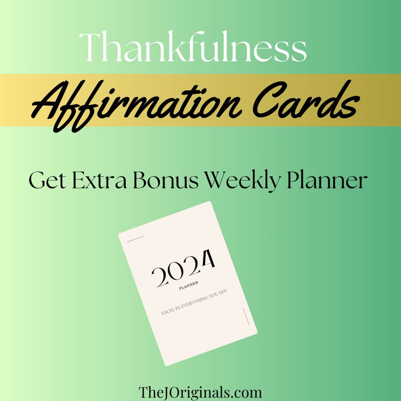 Printable Gratitude Affirmation Cards: Customizable 100-card Set for ...