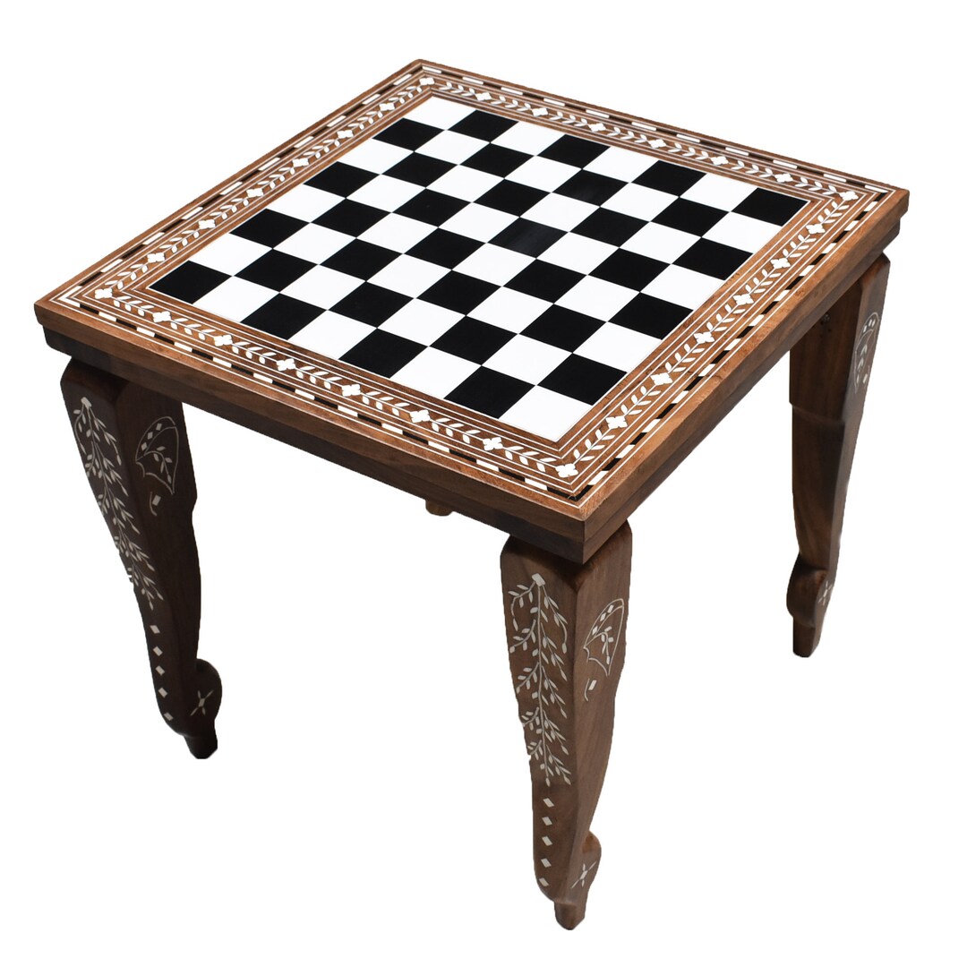 14 Wooden Chess Board Table Library Series Solid - Etsy UK