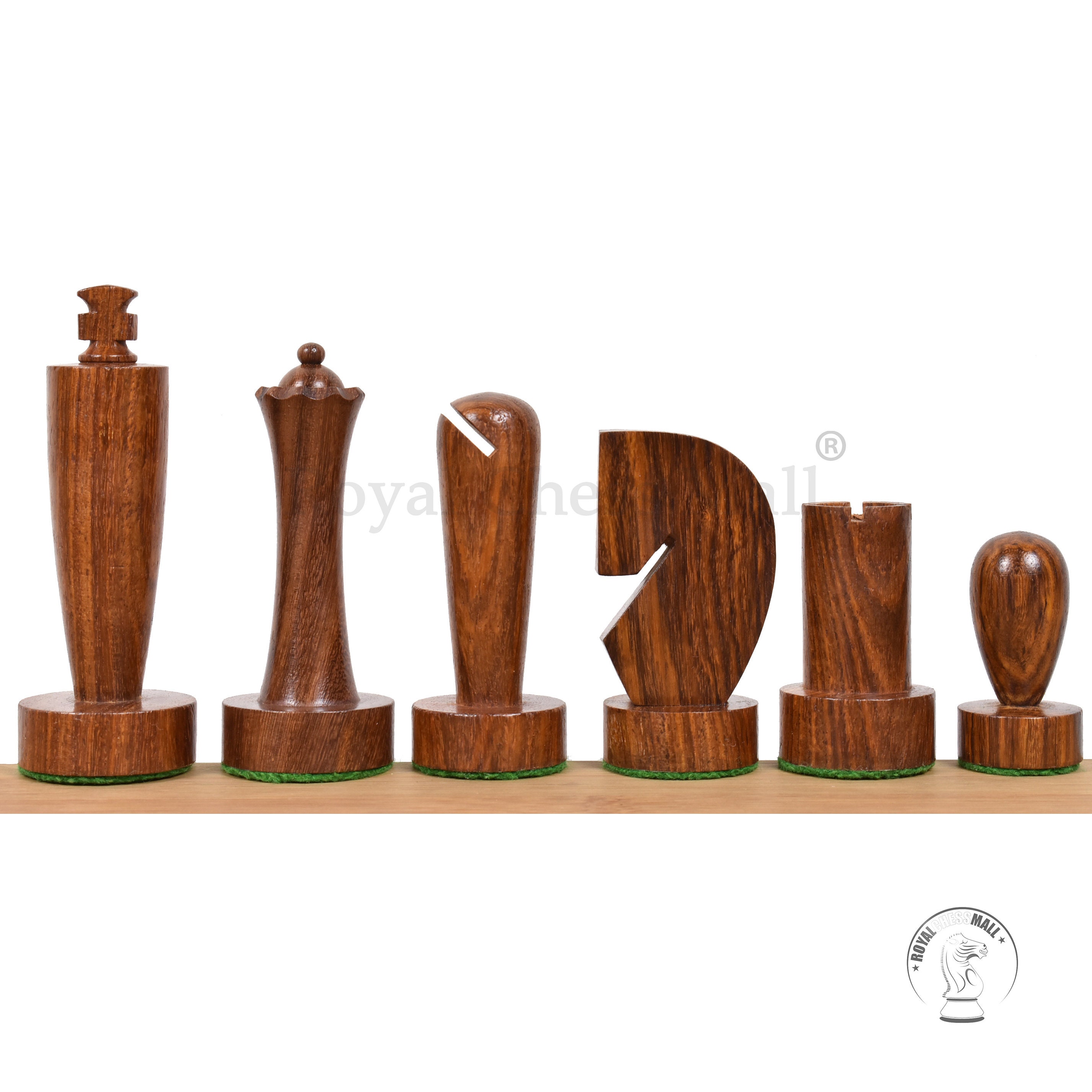 3.9 Minimalist Combo Chess set Berliner Chess pieces | Etsy