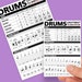 The Ultimate Drum Reference Poster - Etsy