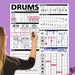 Creative Drum Poster Printable PDF (no Markers Included) - Etsy