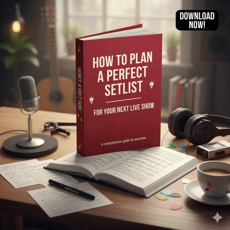How to Plan a Perfect Setlist for Your Next Live Show – 101-page PDF ...