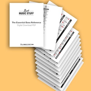 The Essential Bass Theory Reference Poster (12 Page Downloadable PDF ...