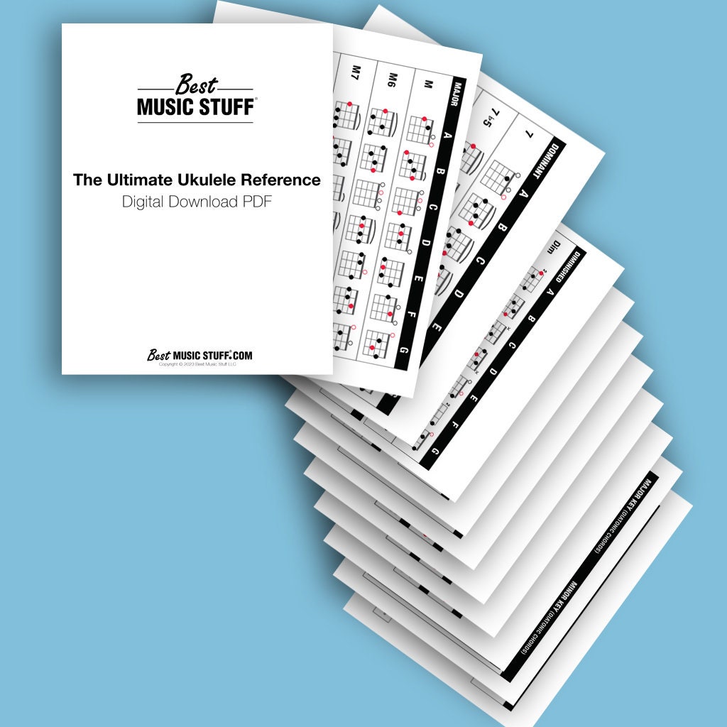 The Ultimate Ukulele Reference Poster (12 Page Downloadable PDF) - Etsy