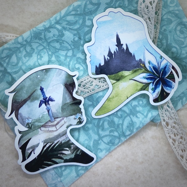 Princess Zelda Stickers - Etsy