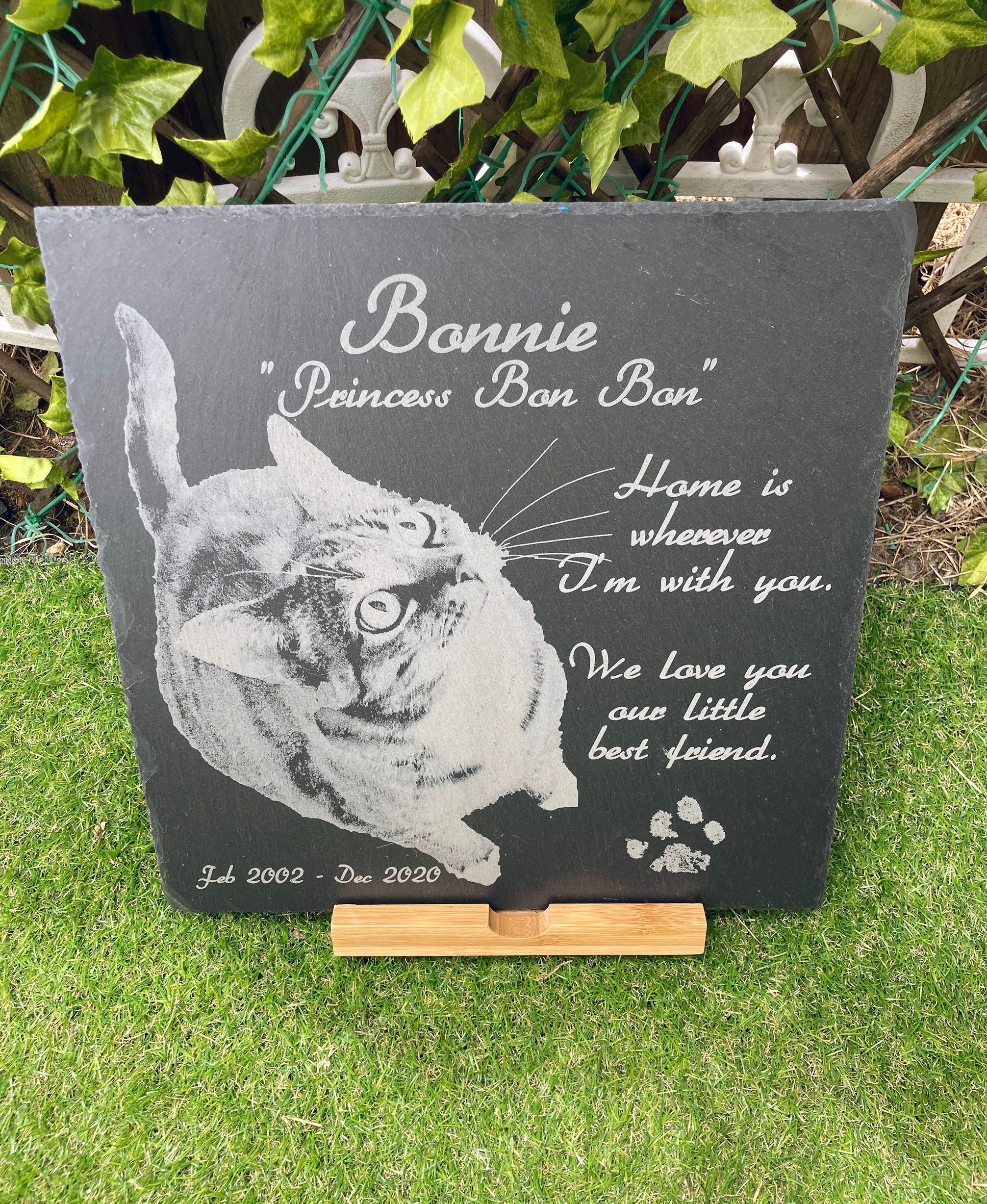 Cat Memorial Stone Pet Memory | Etsy Australia