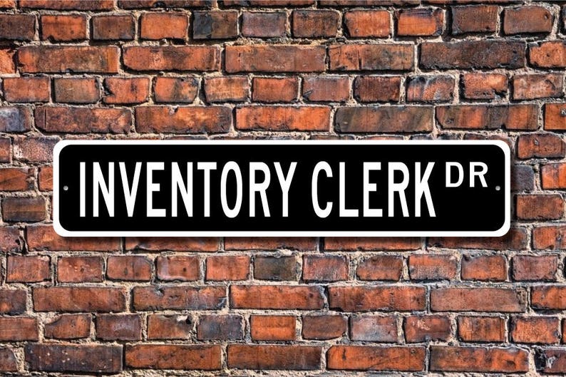 Inventory Clerk Inventory Clerk Gift Inventory Clerk sign | Etsy
