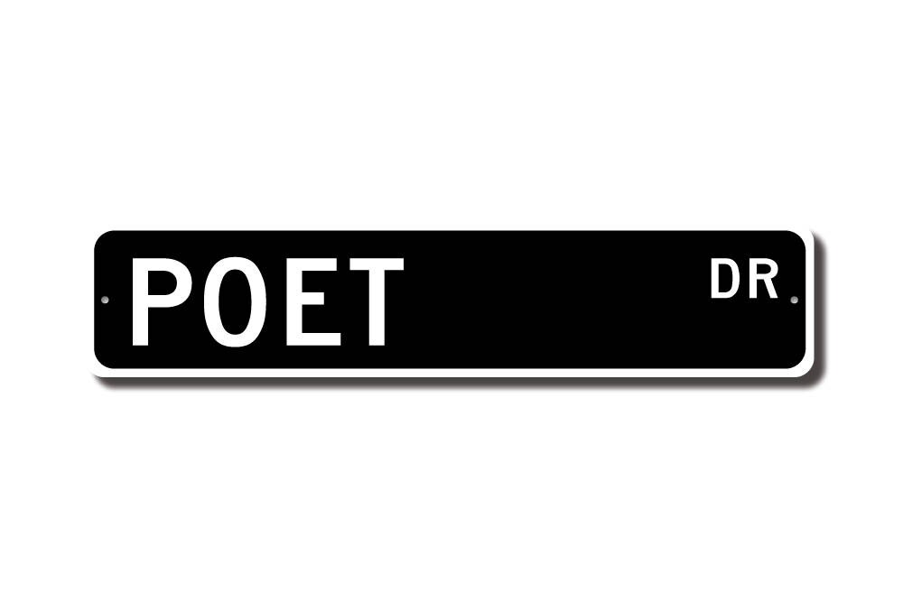 Poet Poet Gift Poet Sign Writer Poetry Writer Literature - Etsy