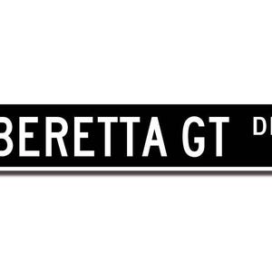 Beretta GT, Chevrolet Beretta GT Sign, Chevrolet Beretta GT Gift, Chevy ...