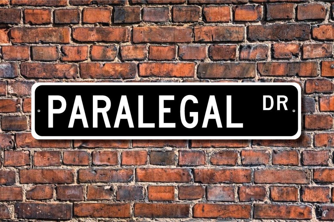 Paralegal Paralegal Gift Paralegal Sign Law Research Law - Etsy