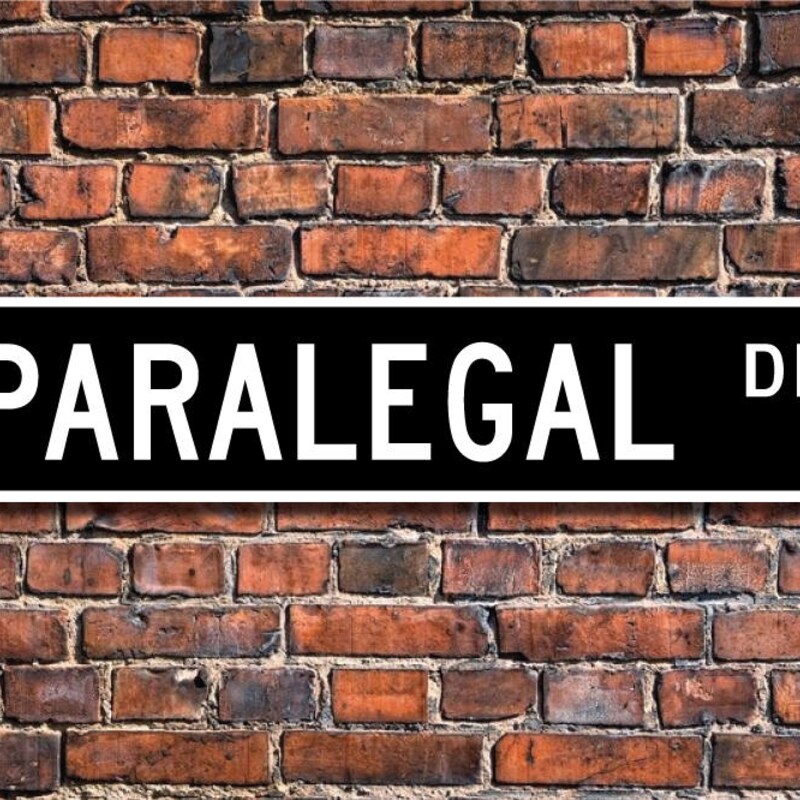 Paralegal Sign - Etsy