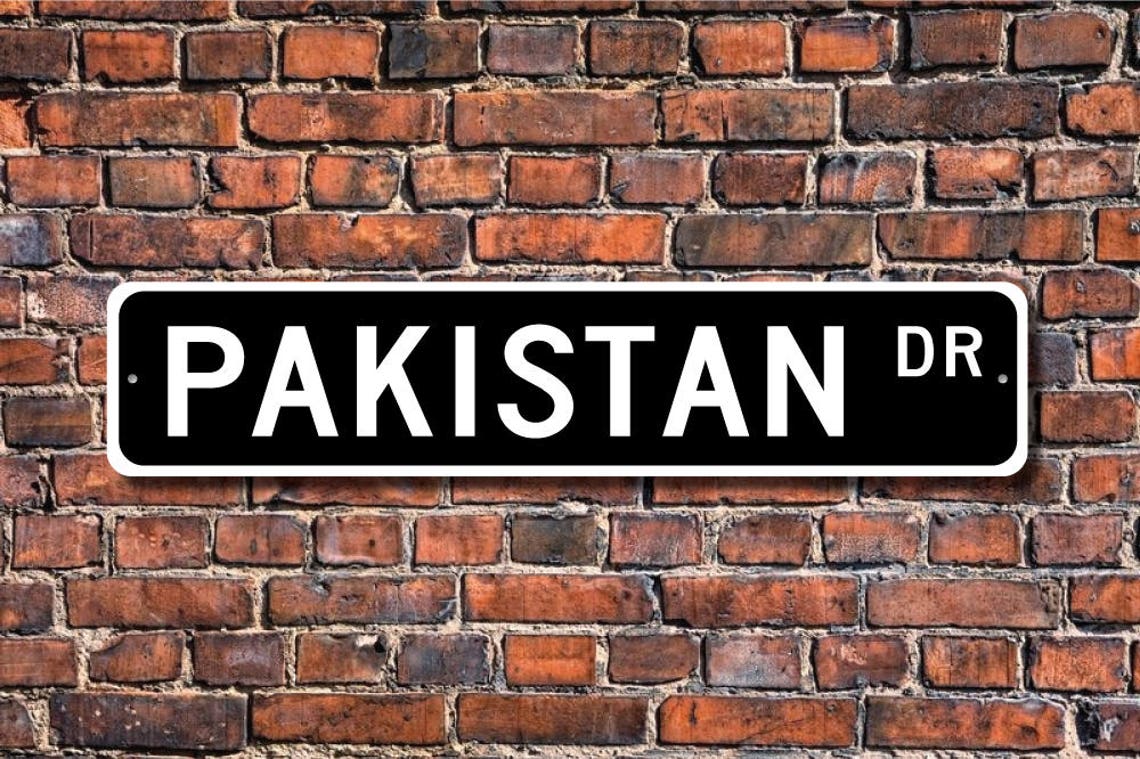 Pakistan Pakistan Gift Pakistan Sign Souvenir Sign - Etsy