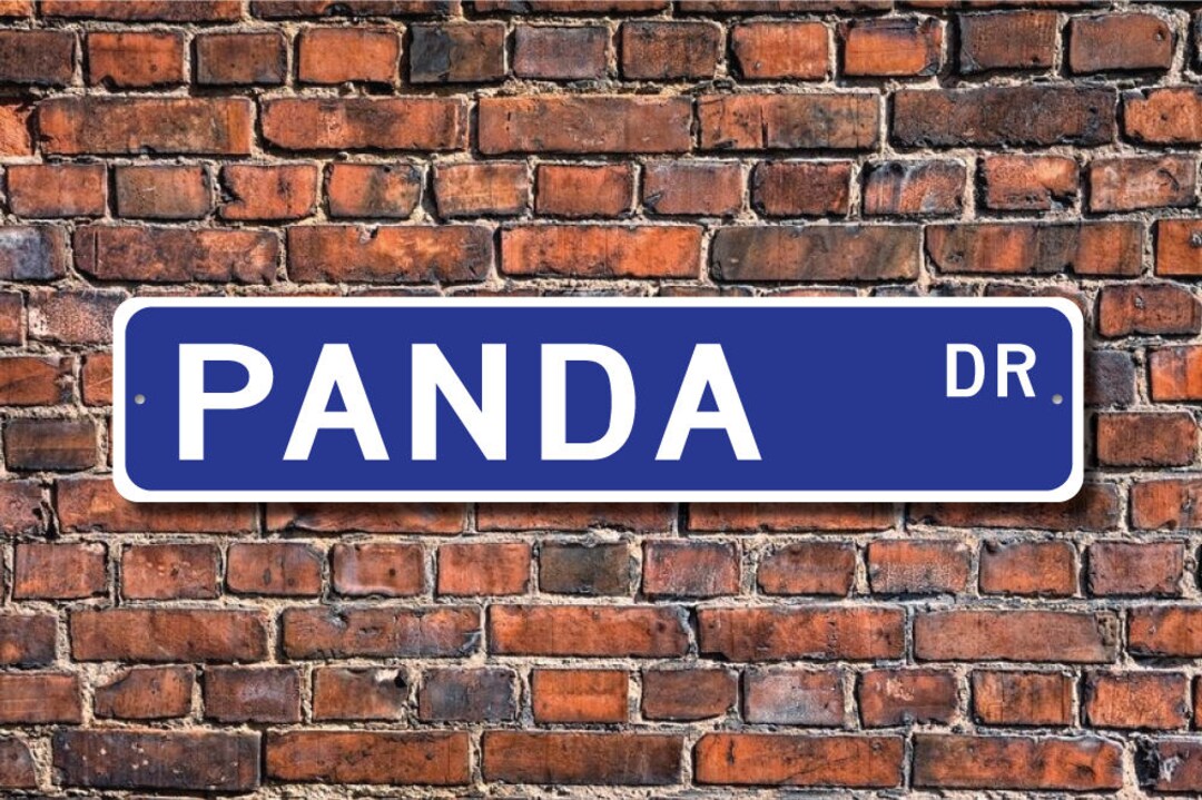 Panda, Panda Gift, Panda Sign, Panda Decor, Panda Lover, Native to ...