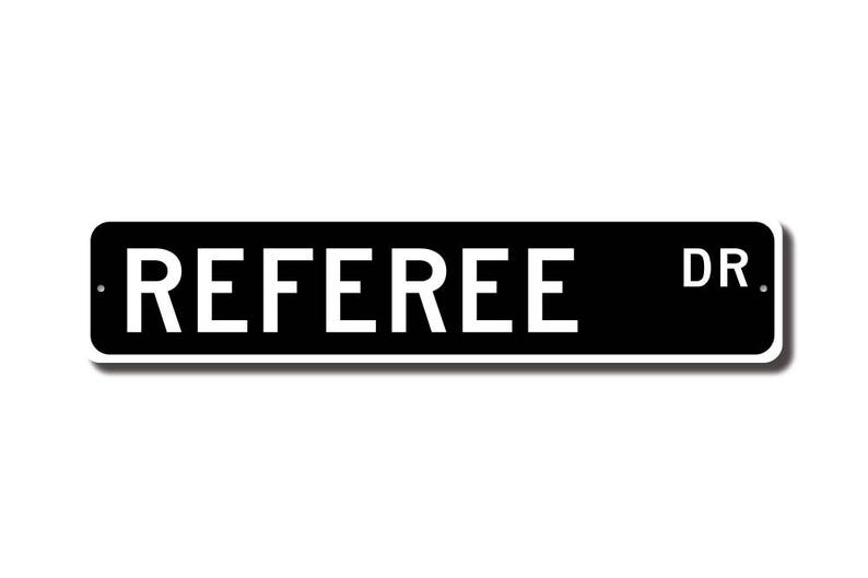 Referee Referee Gift Referee Sign Sporting Events Official | Etsy