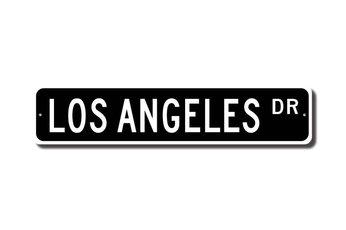 Los Angeles Los Angeles Sign Los Angeles Gift Los Angeles | Etsy