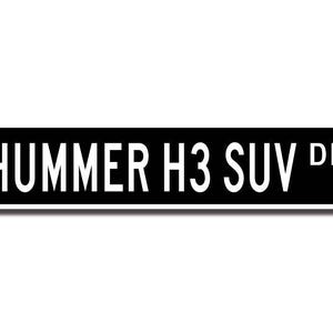 Hummer H3 Suv, GM Hummer H3 Suv Gift, Hummer H3 Suv Sign, Large SUV, 4 ...