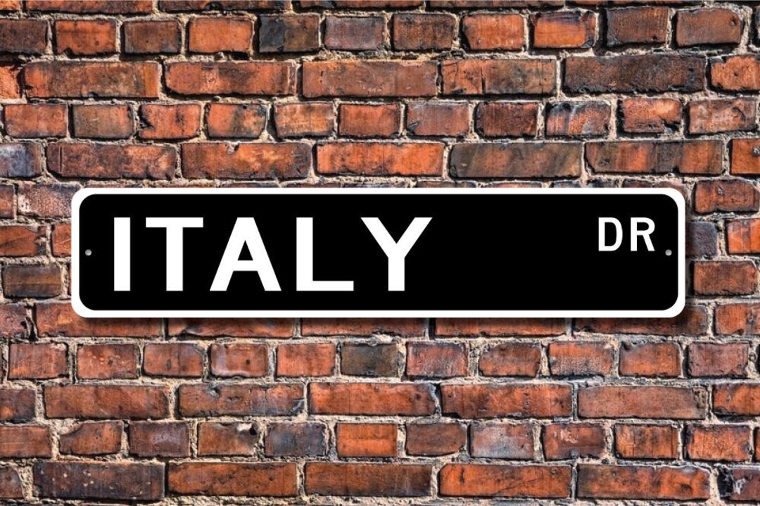 Italy Sign, Italy Decor, Italy Gift, Italy Souvenir Sign, Italy ...