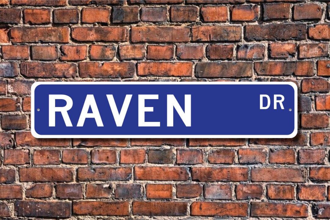 Raven, Raven Gift, Raven Sign, Raven Decor, Raven Lover, No Hemisphere ...