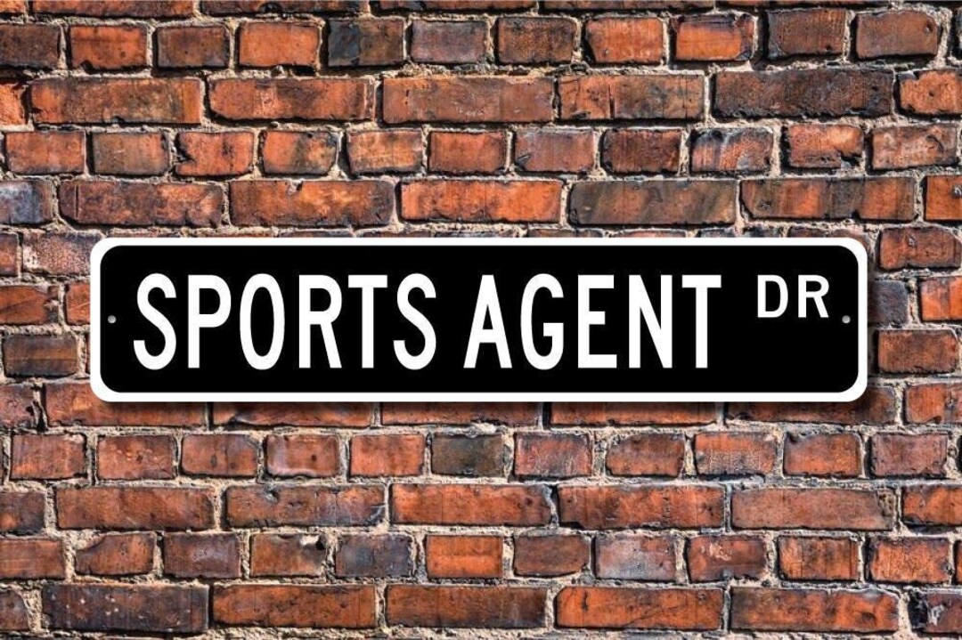 Sports Agent, Sports Agent Gift, Sports Agent Sign, Athletes ...