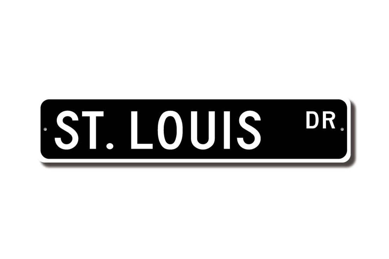 St. Louis St. Louis Sign St. Louis Visitor Souvenir St. - Etsy