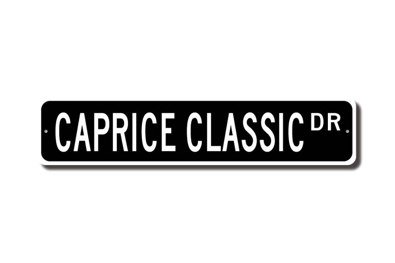 Caprice Classic Chevrolet Caprice Classic Sign Chevrolet - Etsy